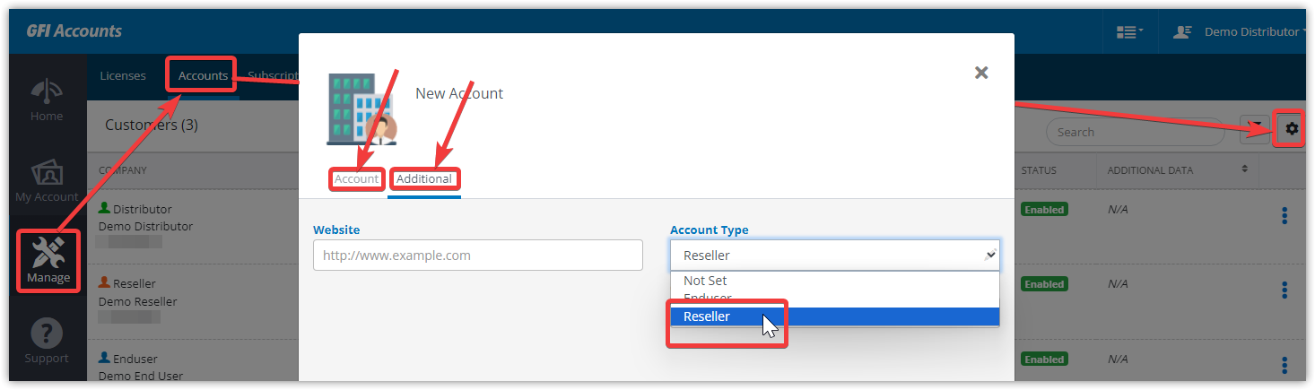 How do I create a Reseller account? – Customer Care Center